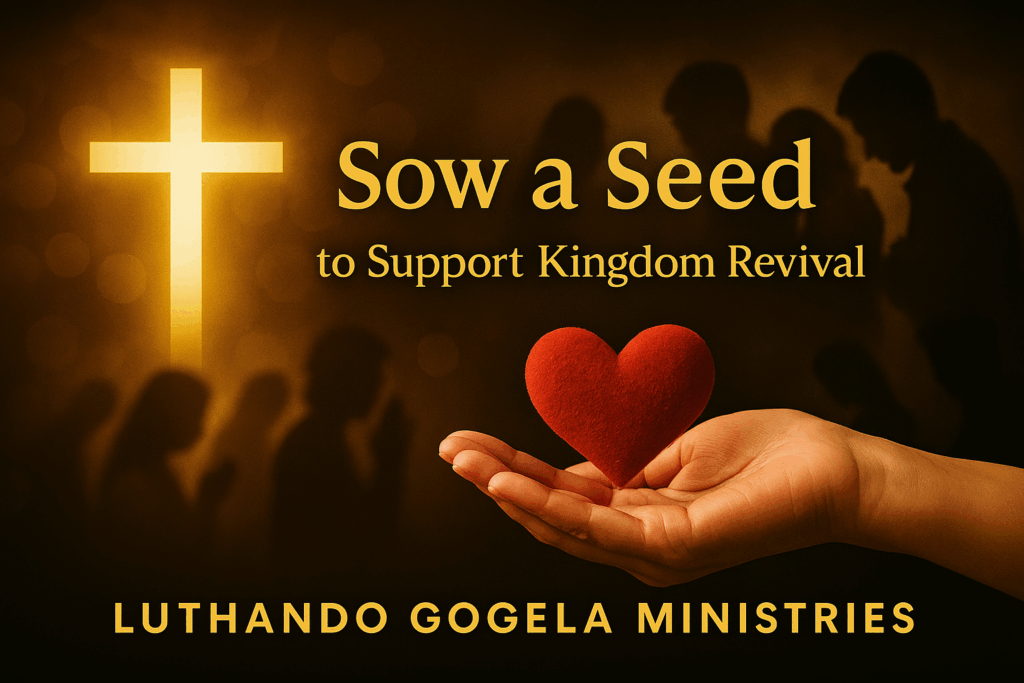 Sow a Seed - Luthando Gogela Ministries | Outreach, Healing & Kingdom ...